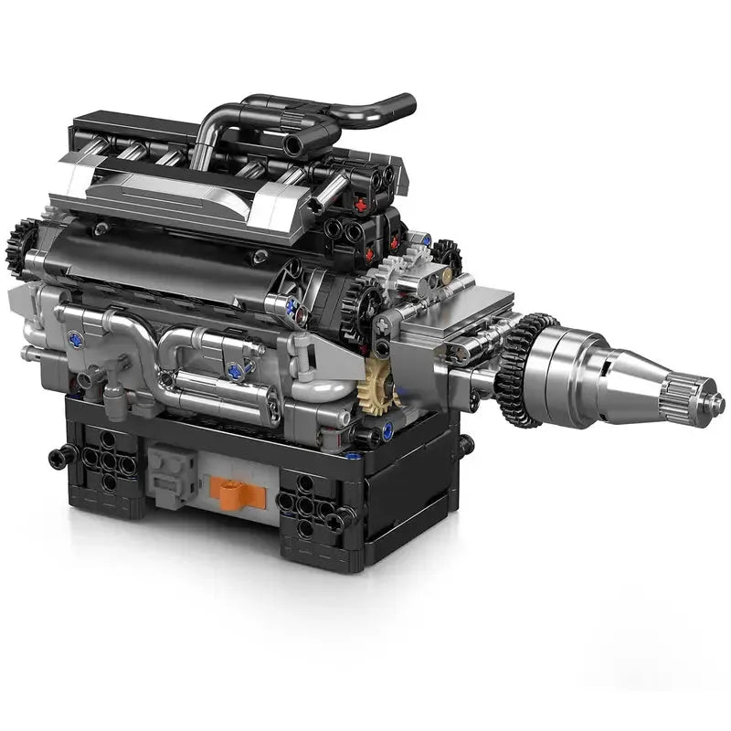 Motorised British Luxury V12 Engine 732pcs – Georbella